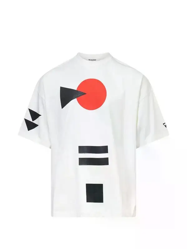 BLACKJACK Graphic-print T-shirt - White