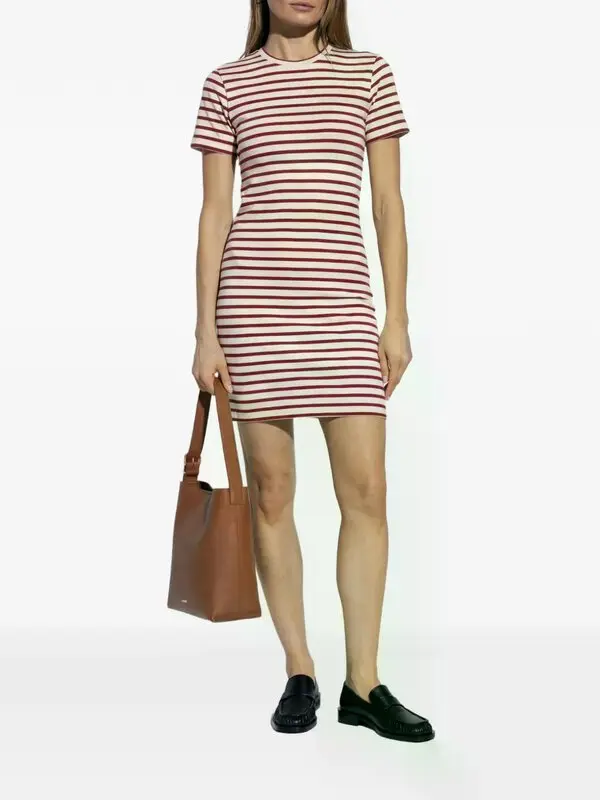 JIL SANDER Striped Mini Dress