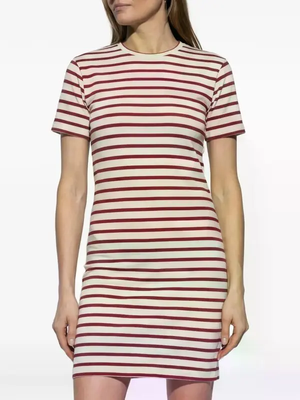 JIL SANDER Striped Mini Dress