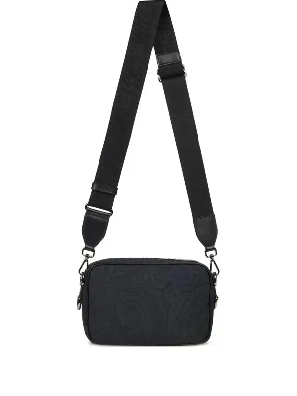 Etro Logo Messenger Bag - Black