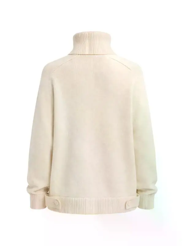 Tibi Roll-neck Oversized Sweater