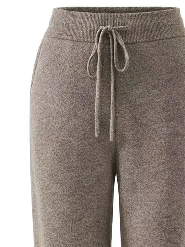 PATRICK ASSARAF Drawstring Knitted Track Pants