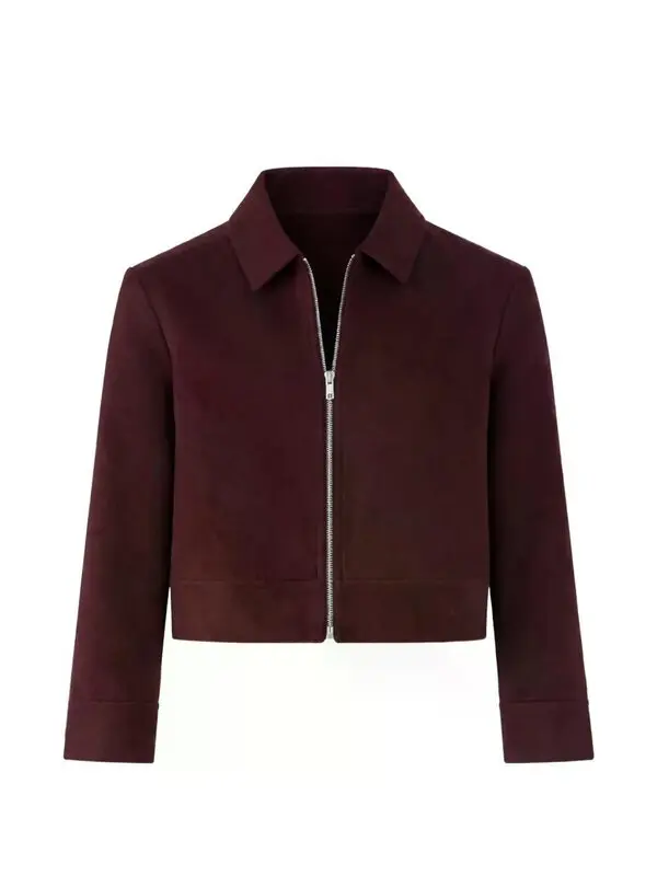 PATRICK ASSARAF Zipped Cropped Jacket