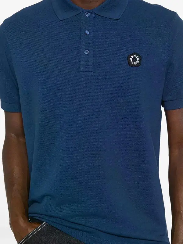 Kenzo Logo-patch Polo Shirt