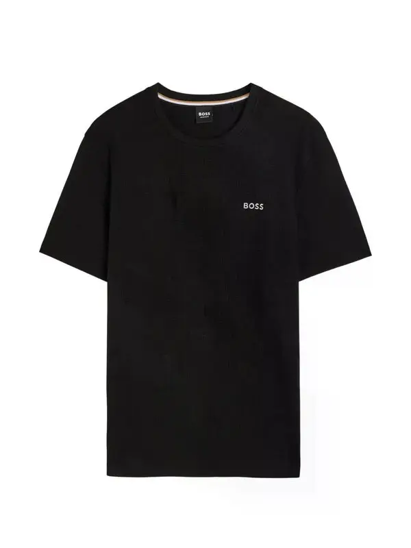 BOSS Waffle-knit T-shirt