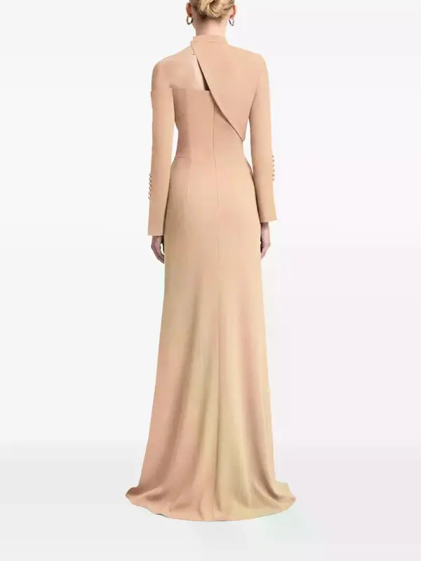 GEMY MAALOUF Button Down Front Maxi Dress