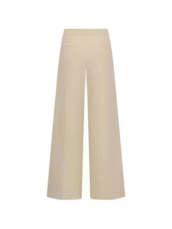 Seductive Button-detail Palazzo Trousers