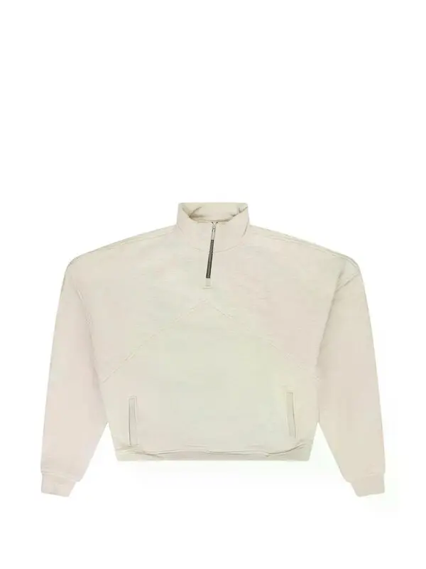 Rhude Logo-embroidered Half-zip Sweatshirt