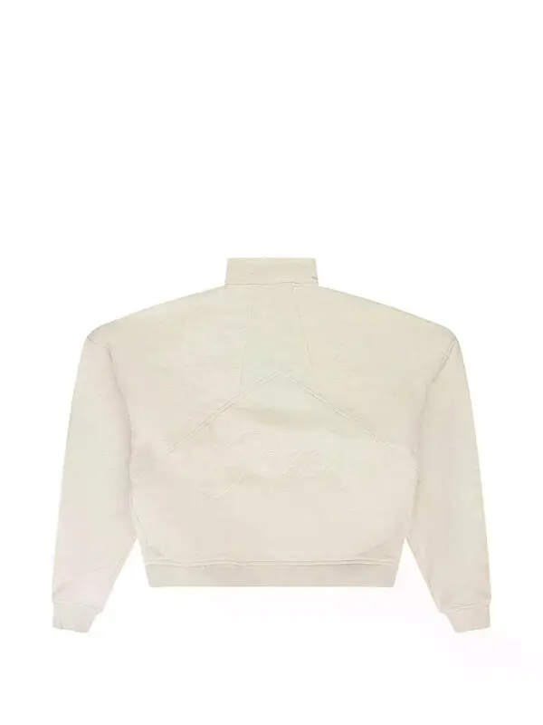 Rhude Logo-embroidered Half-zip Sweatshirt