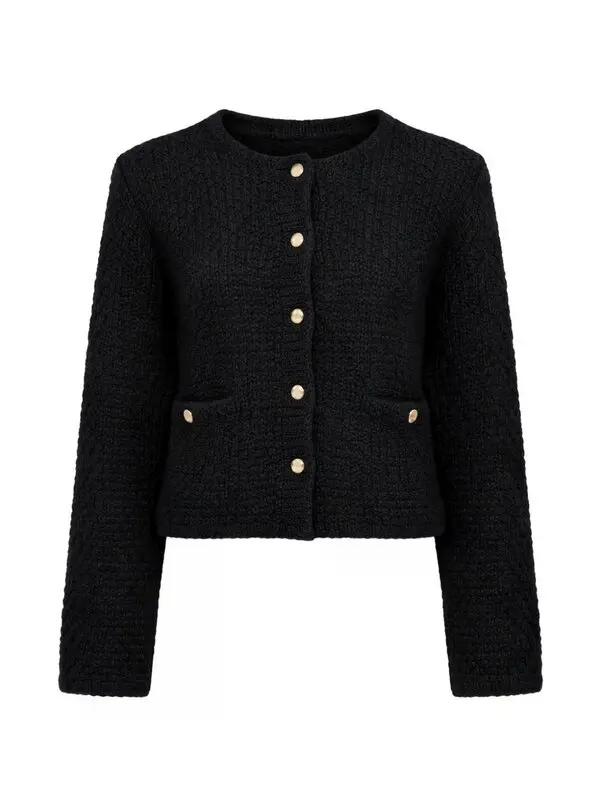 Sablyn Charlene Button-up Cropped Jacket