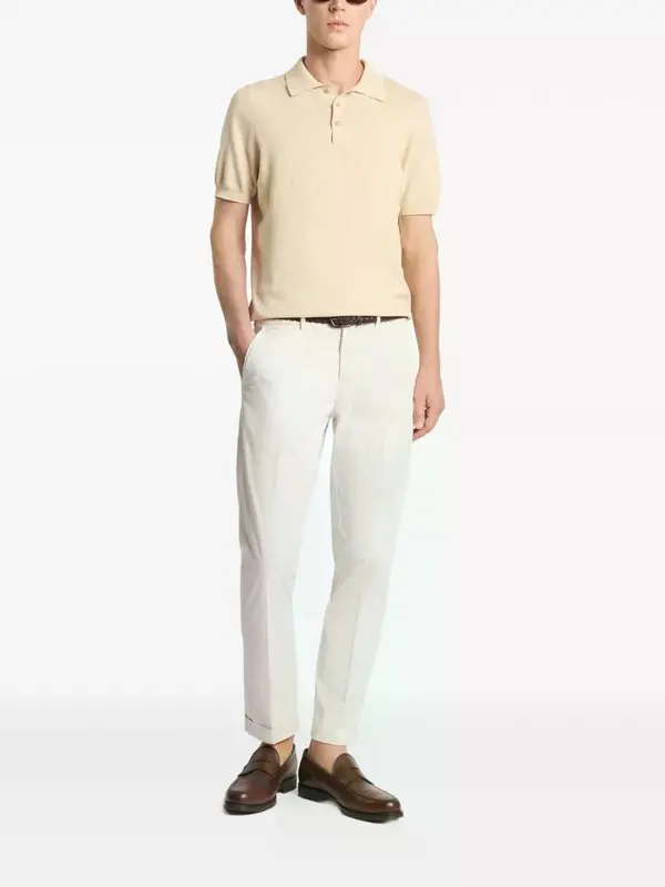 FAY Button Short-sleeves Polo Shirt