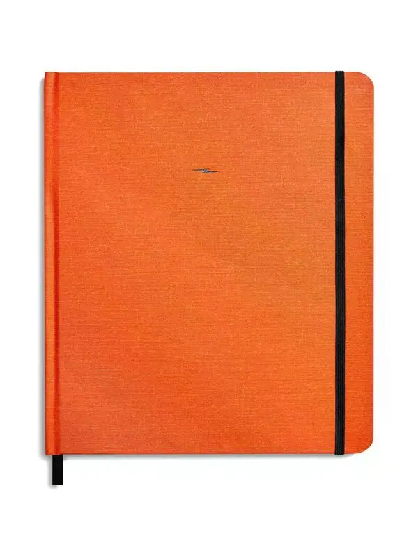 Shinola Large Hard Plain Sketchbook - Orange