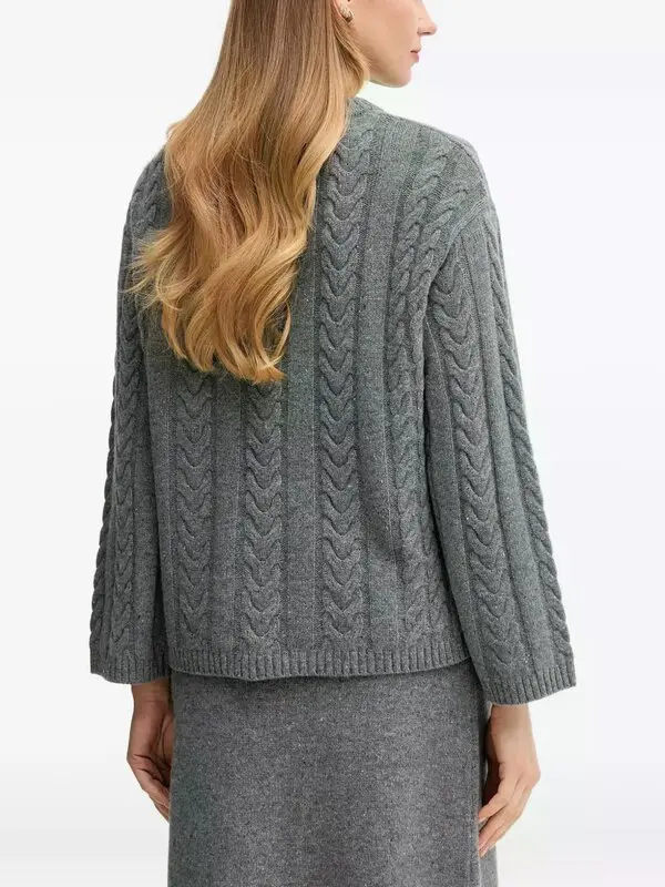 MOS MOSH Bryndis Cable-knit Sweater