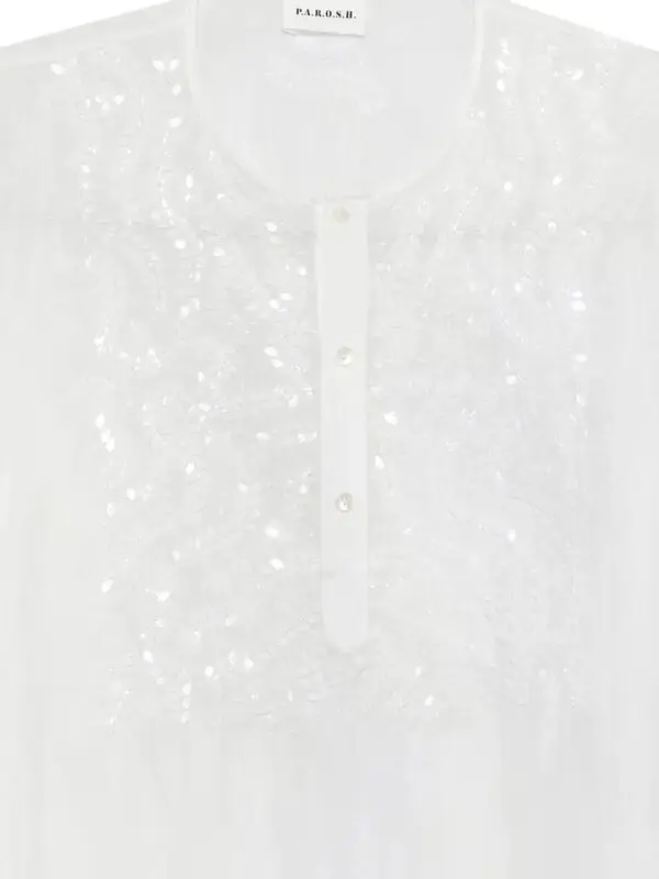 P.a.r.o.s.h Sequin Embellished Blouse