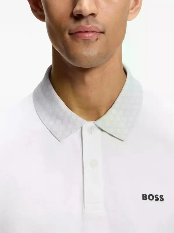 BOSS Paddy Polo Shirt In Stretch-cotton Piqu