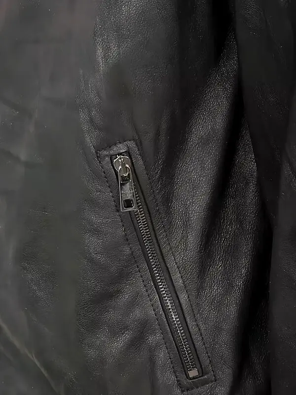 GIORGIO BRATO Hooded Leather Jacket