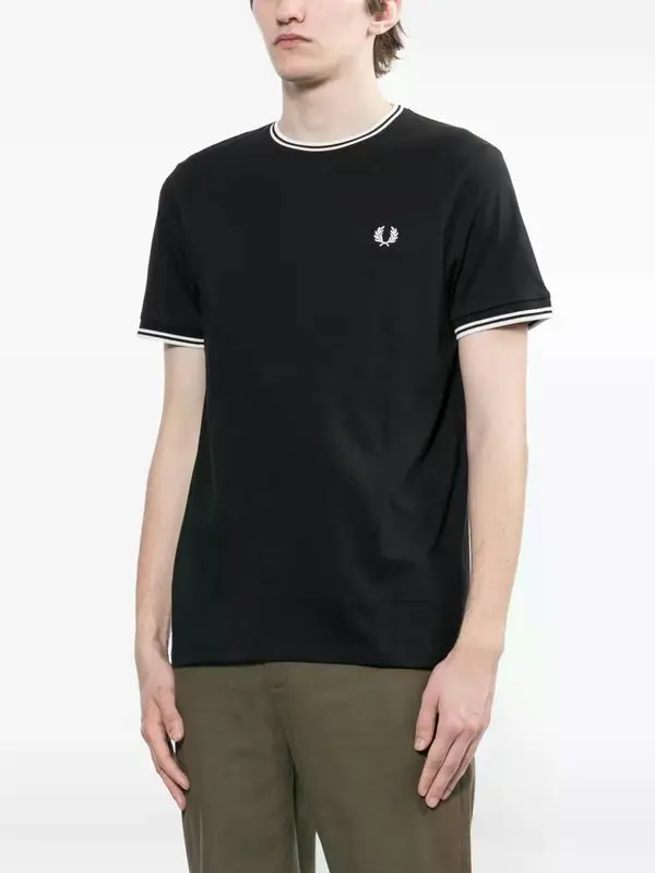 Fred Perry Logo-embroidered T-shirt