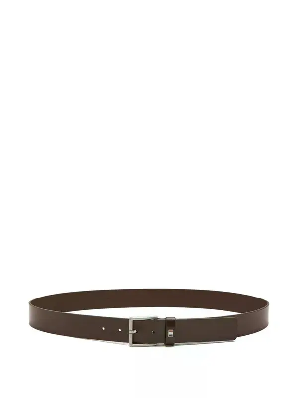 BOSS Square Buckle Belt - Brown