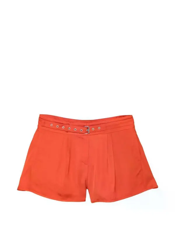 IRO PARIS Belted Pleated Shorts
