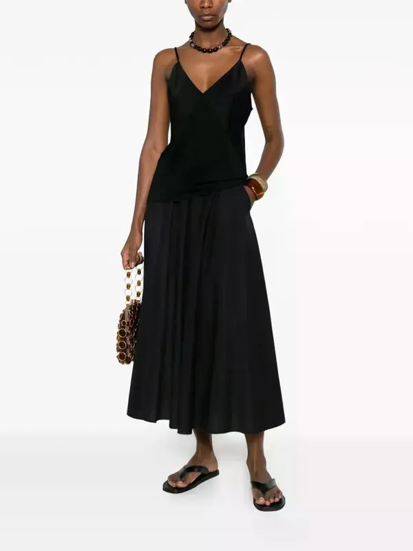 FORTE_FORTE Panelled A-line Skirt