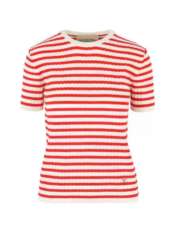 Valentino Garavani Striped Short-sleeve T-shirt