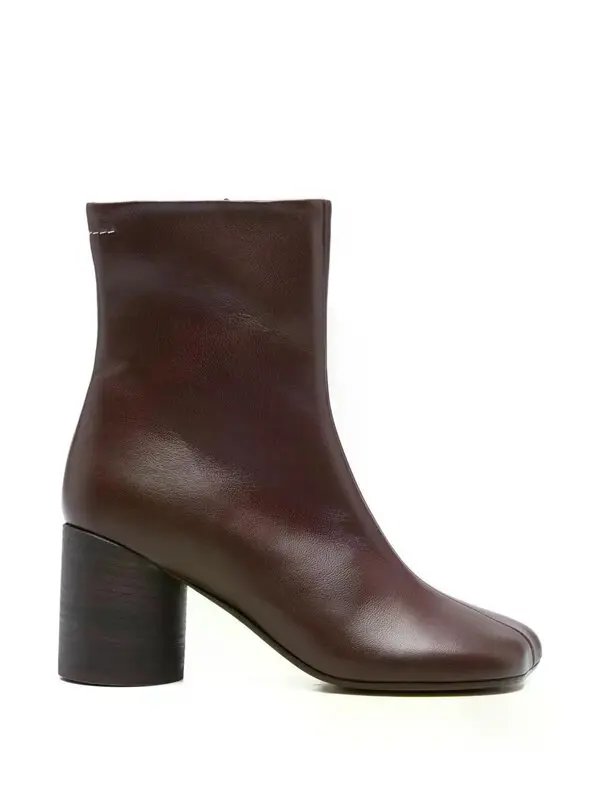 MAISON MARGIELA Square Toe Leather Boots