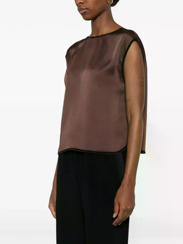 FORTE_FORTE Blouse - Brown