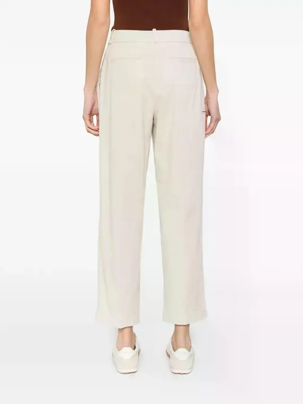 Peserico Pleated Cropped Trousers