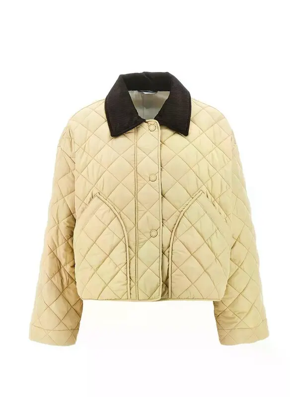 Max Mara Reve Quilted Jacket - Neutrals