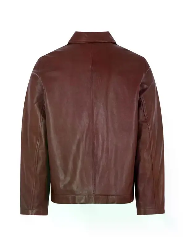 GIORGIO BRATO Buttoned Leather Jacket