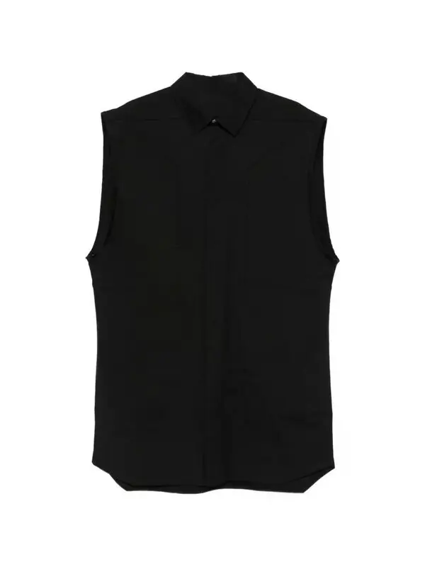 Rick Owens Jumbo Button Fastening Overshirt