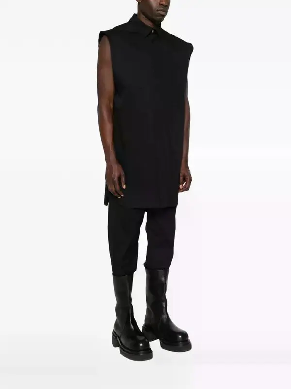 Rick Owens Jumbo Button Fastening Overshirt