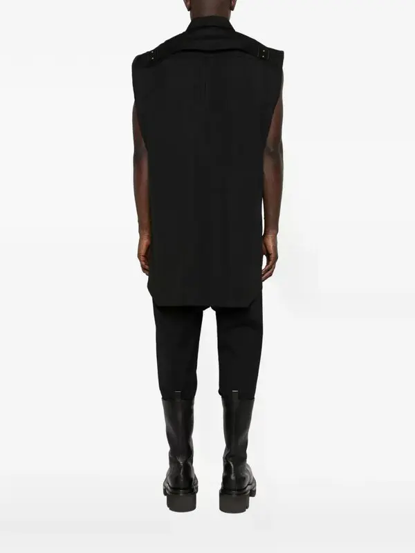 Rick Owens Jumbo Button Fastening Overshirt