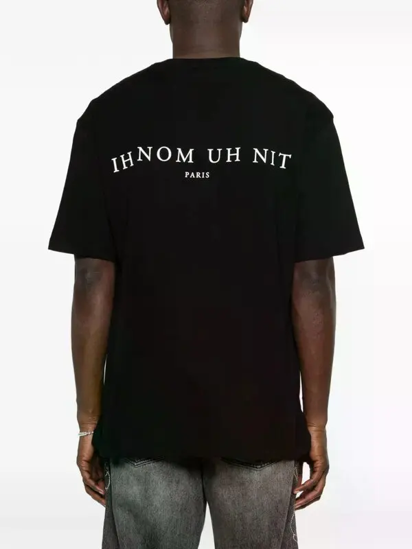 IH NOM UH NIT Mask-print T-shirt