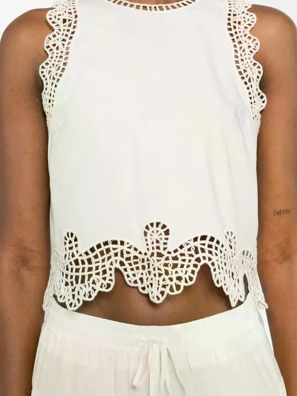 FORTE_FORTE Crochet Top