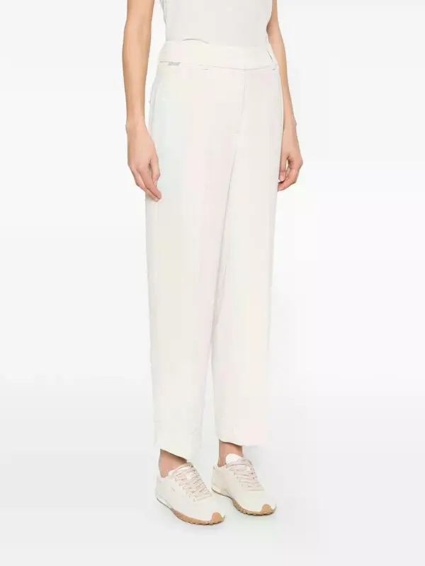 Peserico Tailored Trousers With Concealed Fastening