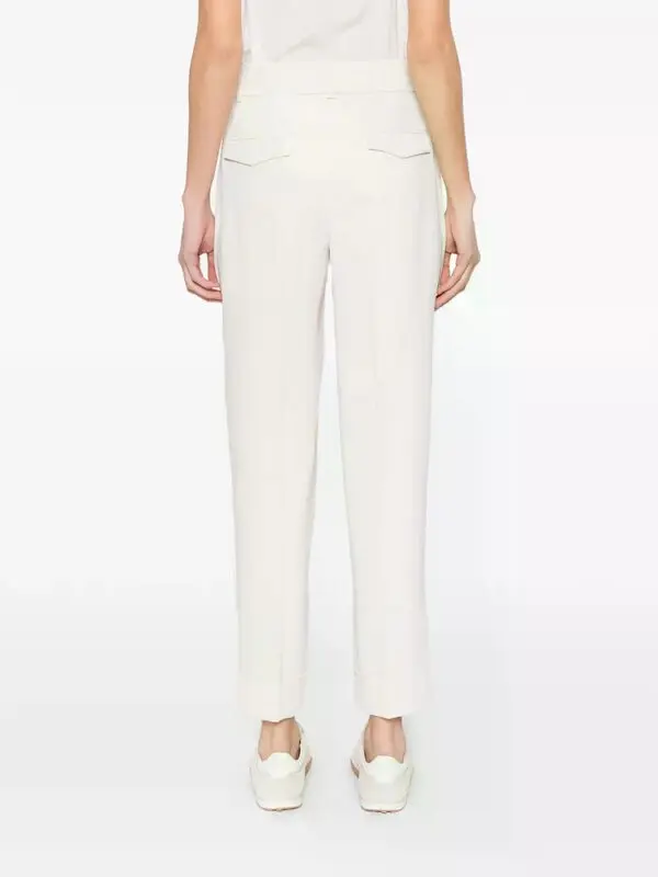 Peserico Tailored Trousers With Concealed Fastening