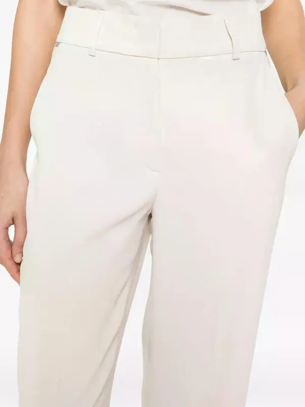 Peserico Tailored Trousers With Concealed Fastening