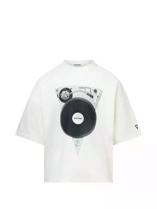 BLACKJACK Graphic-print T-shirt - White
