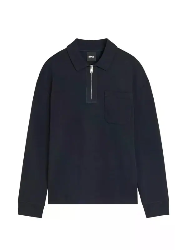 BOSS Half-zip Polo Shirt