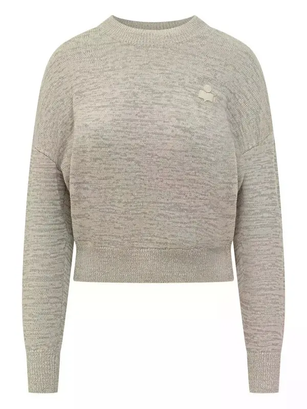 MARANT ETOILE Masan Logo Sweater - Grey