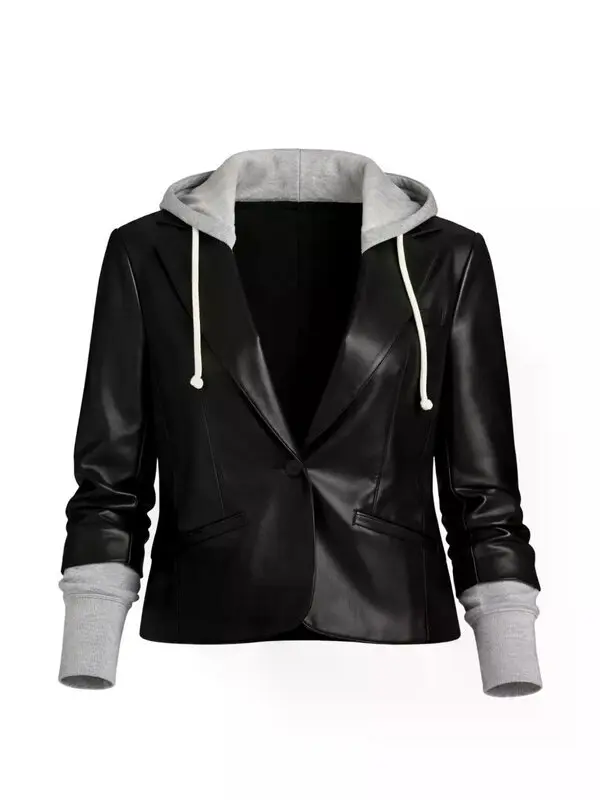 Cinq À Sept Le Petit Vegan Leather Jacket