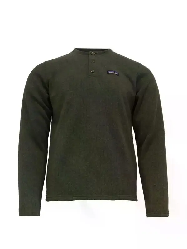 Patagonia Ribbed Knit Buttoned Sweater