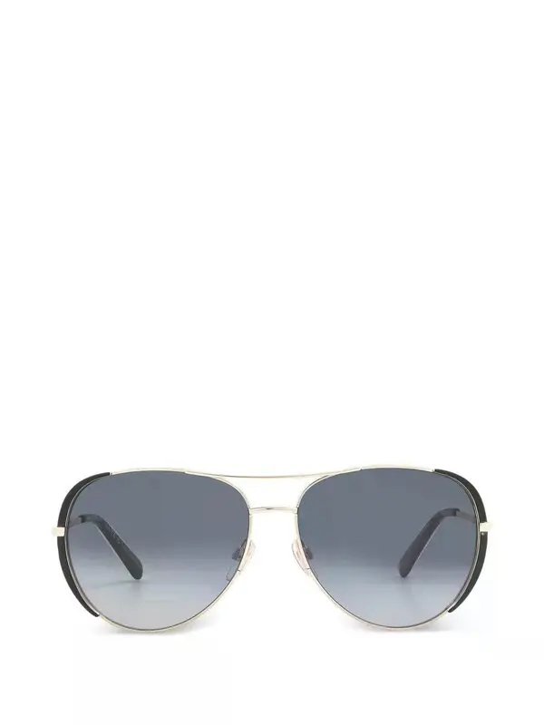 Marc Jacobs Pilot Frame Sunglasses - Gold