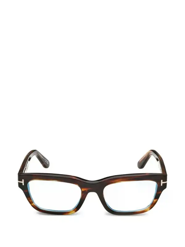 TOM FORD Full Rim Eyeglasses - Brown