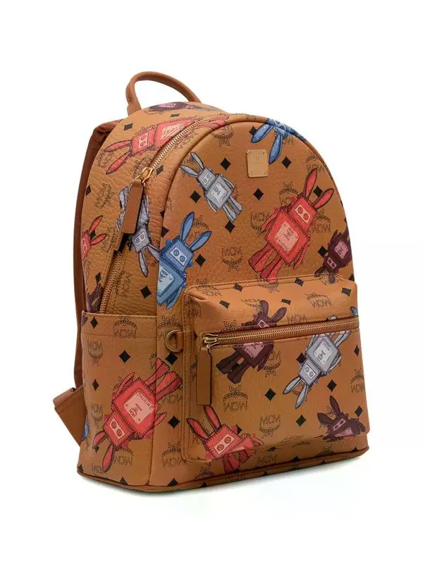 Mcm Stark Rabot-graphic Backpack