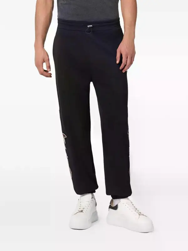 Philipp Plein Embroidery-patches Track Pants