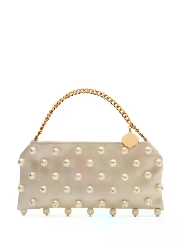 Stella McCartney Tote Bag With Pearl Chain-link Handle