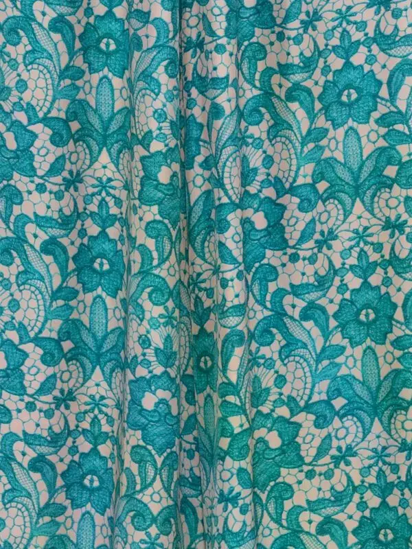 GIANLUCA CAPANNOLO Antonia Floral Palazzo Pants - Blue