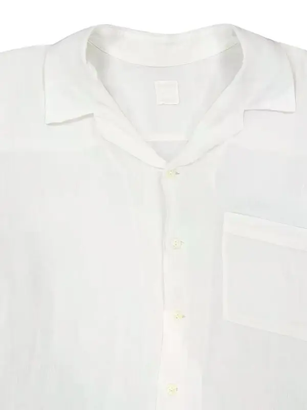 120% Lino Linen Shirt - White